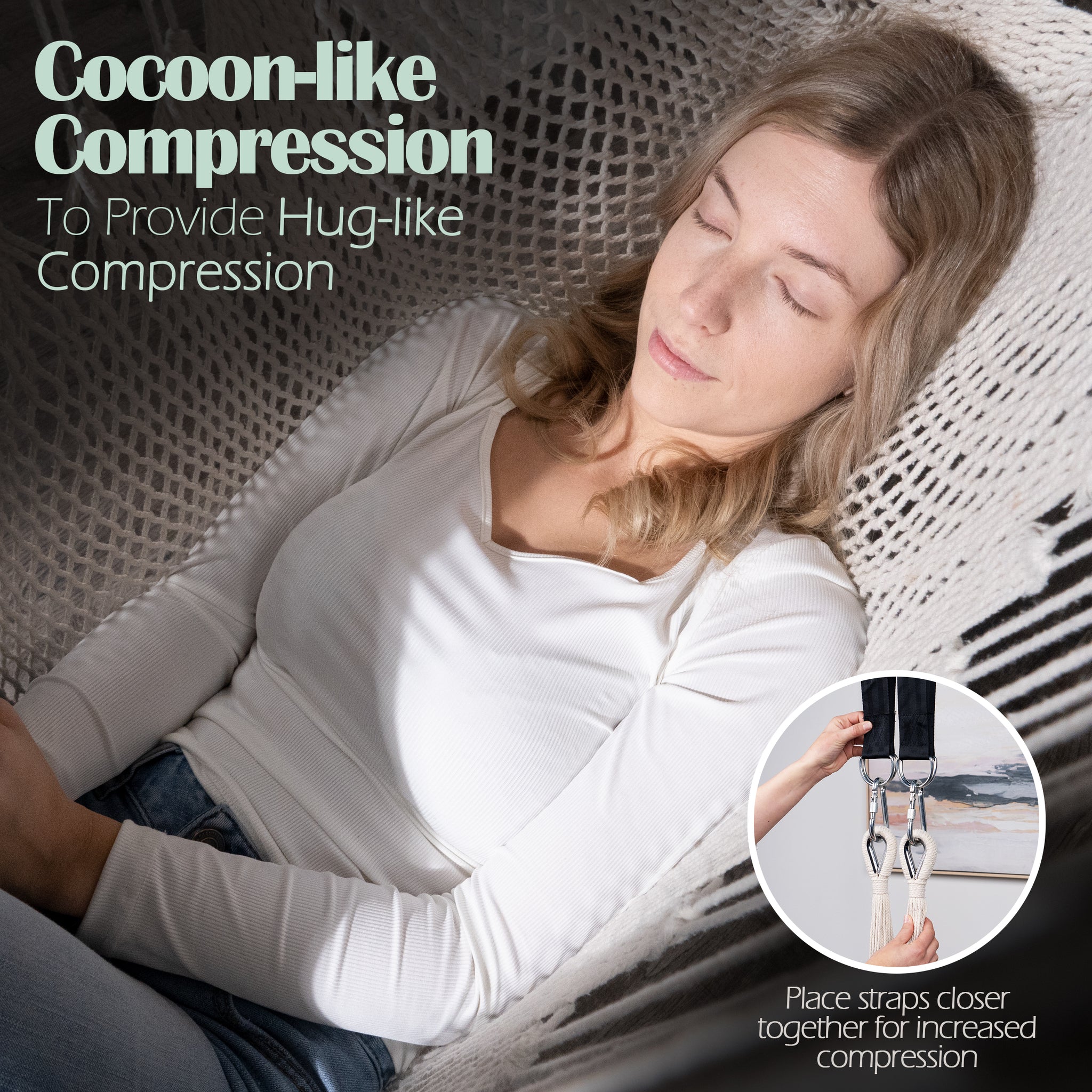 Therapist-Designed Sensory Swing For Children, Teens, and Adults- Larg – Abby & Noah Co.